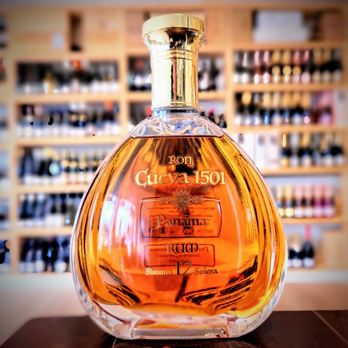 Ron Cueva 1501 12 Solera Panama 40% - SPIRITUS - Vintagewine.dk